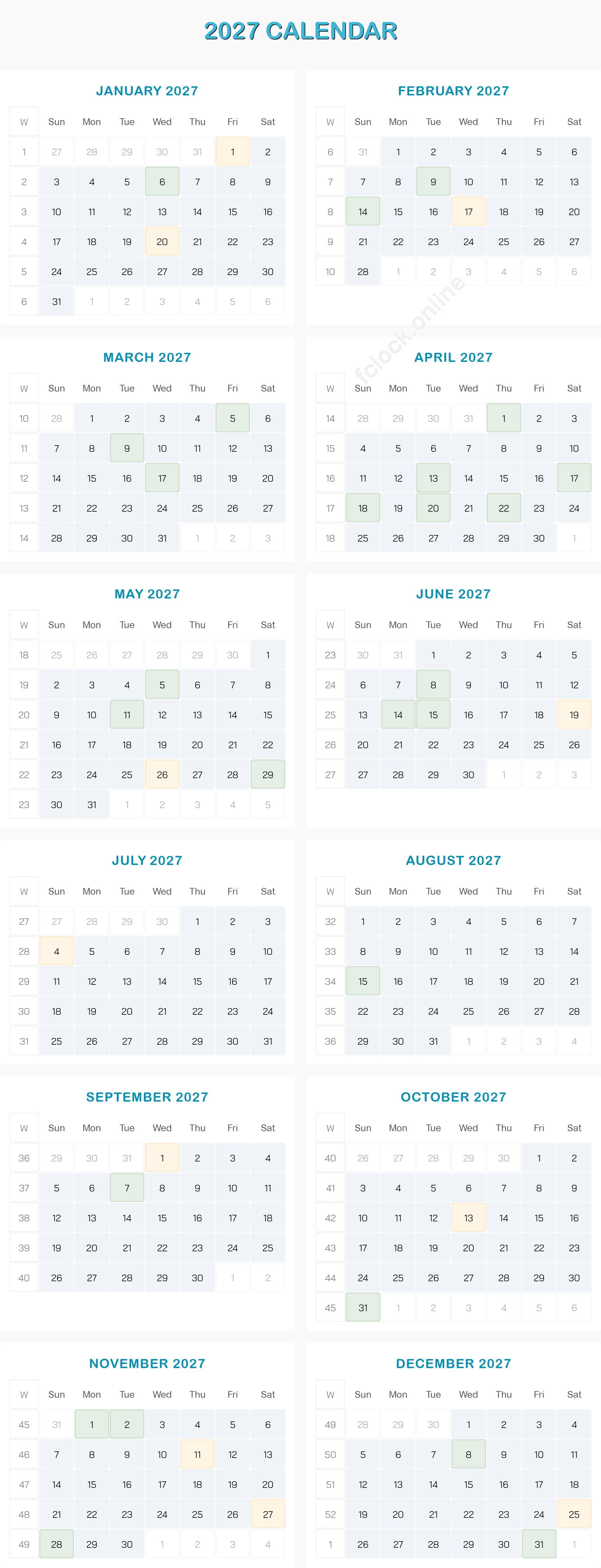 Kuwait Holidays, Observances & Calendar 2027 | GlobalHoliday